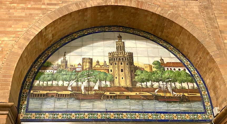 Spanish Azulejos Moorish Revival Tiles at the Alfonso XIII Hotel ...